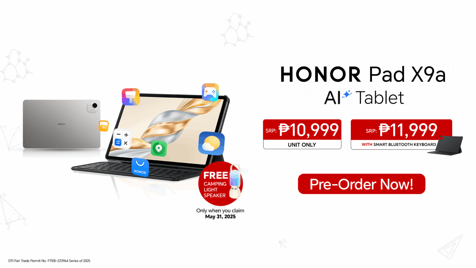 Perfect Back-to-School AI Tablet: HONOR Pad X9a is Now Available for ...